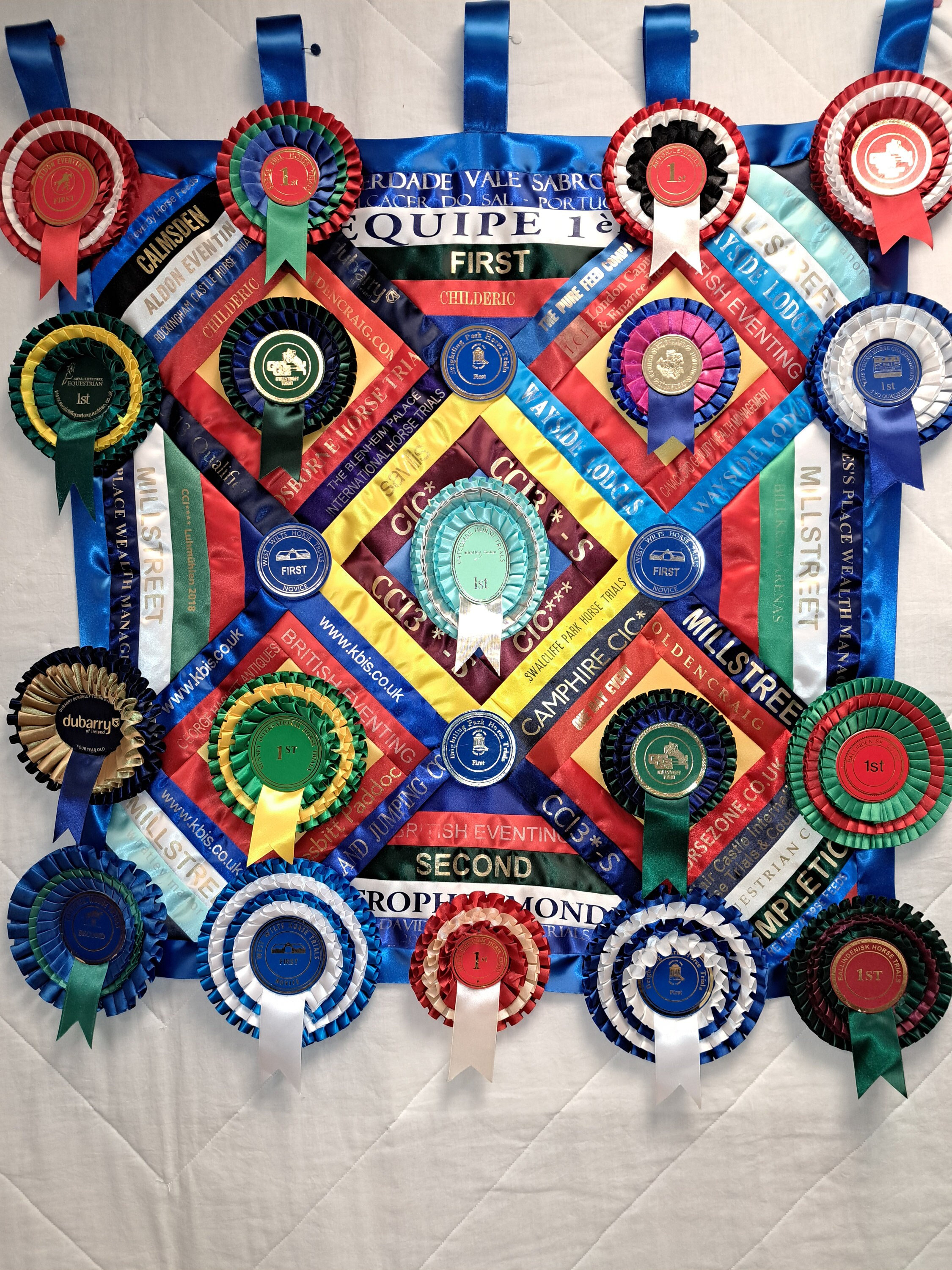 Equestrian Ribbon Displayexample Only-please Do Not - Etsy