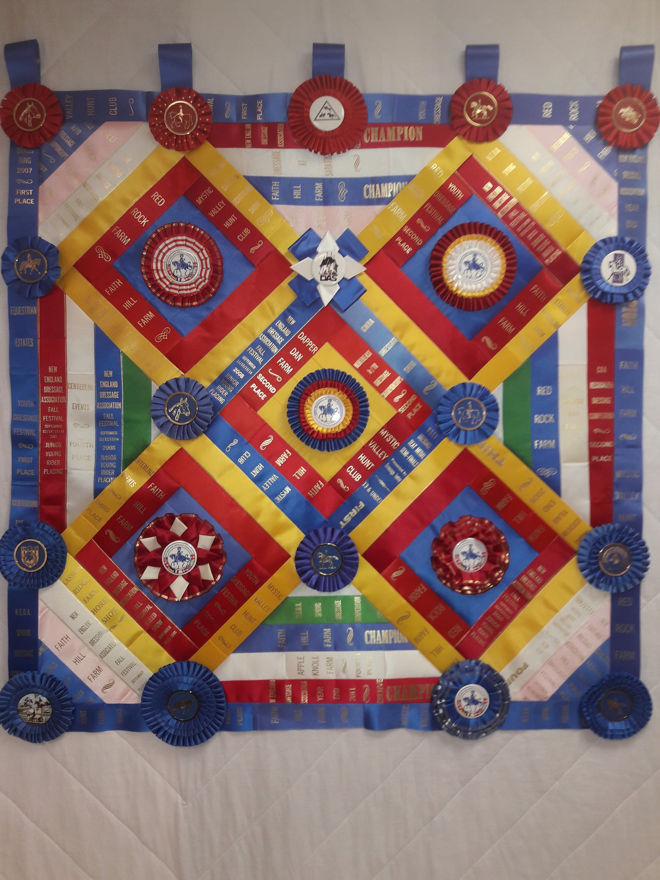 Dressage Award Ribbon Quilt EXAMPLE ONLY - Etsy