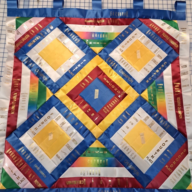 Equestrian Ribbon Display ***example Only*** - Etsy