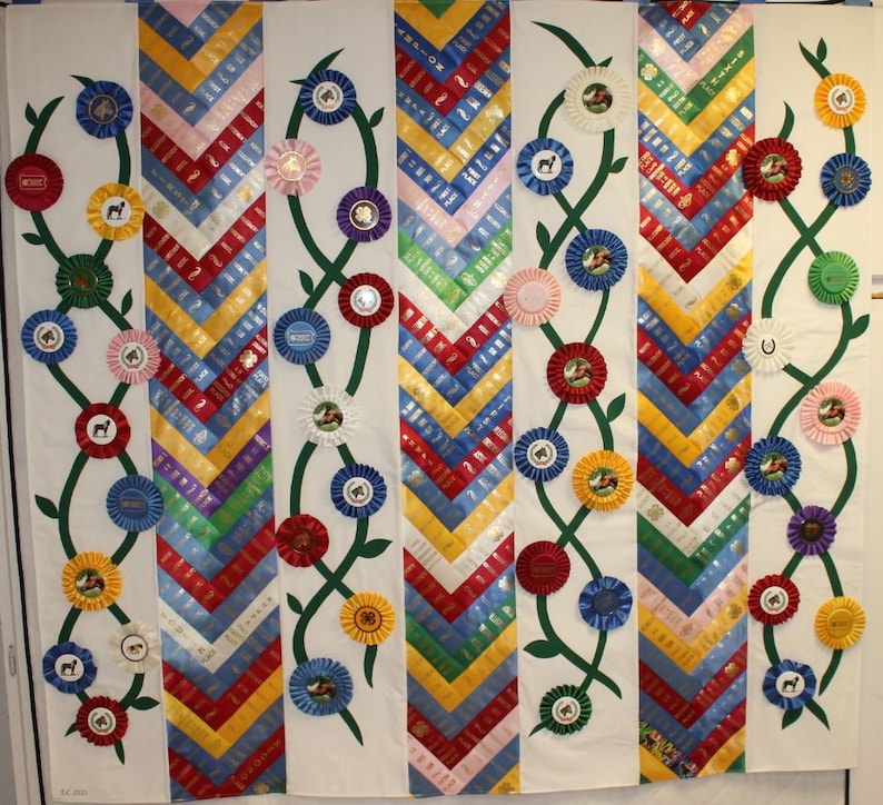 Custom 4H Ribbon Display ***example Only*** - Etsy