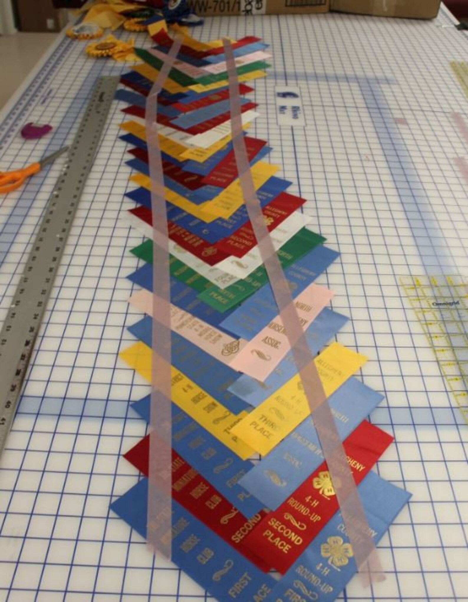 Custom 4H Ribbon Display ***example Only*** - Etsy