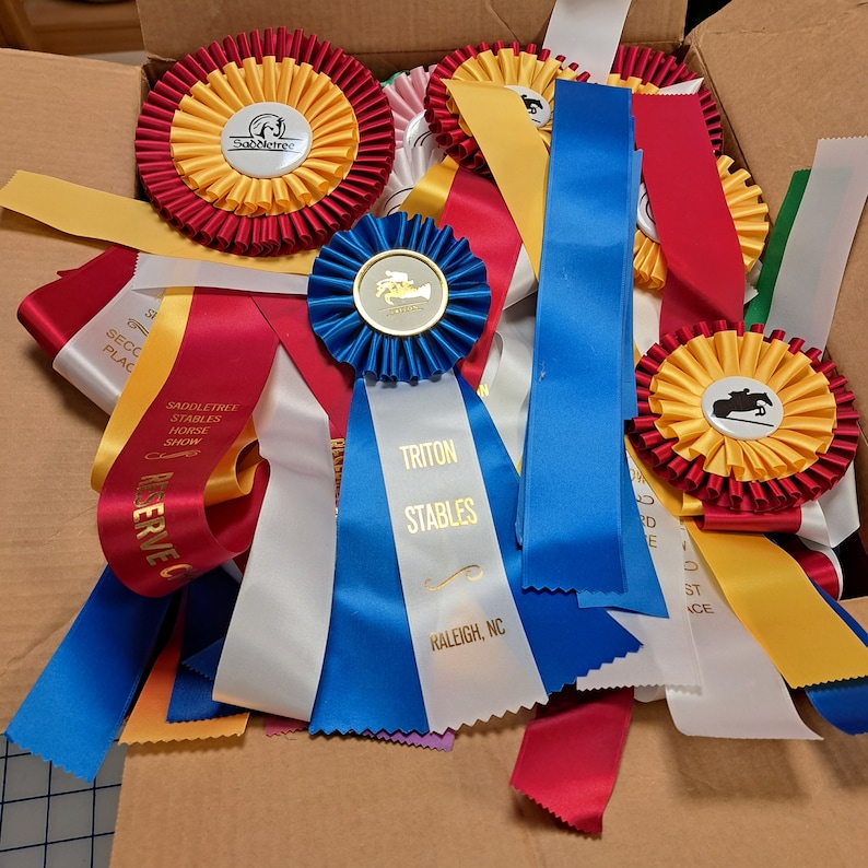 Equestrian Ribbon Display ***example Only*** - Etsy