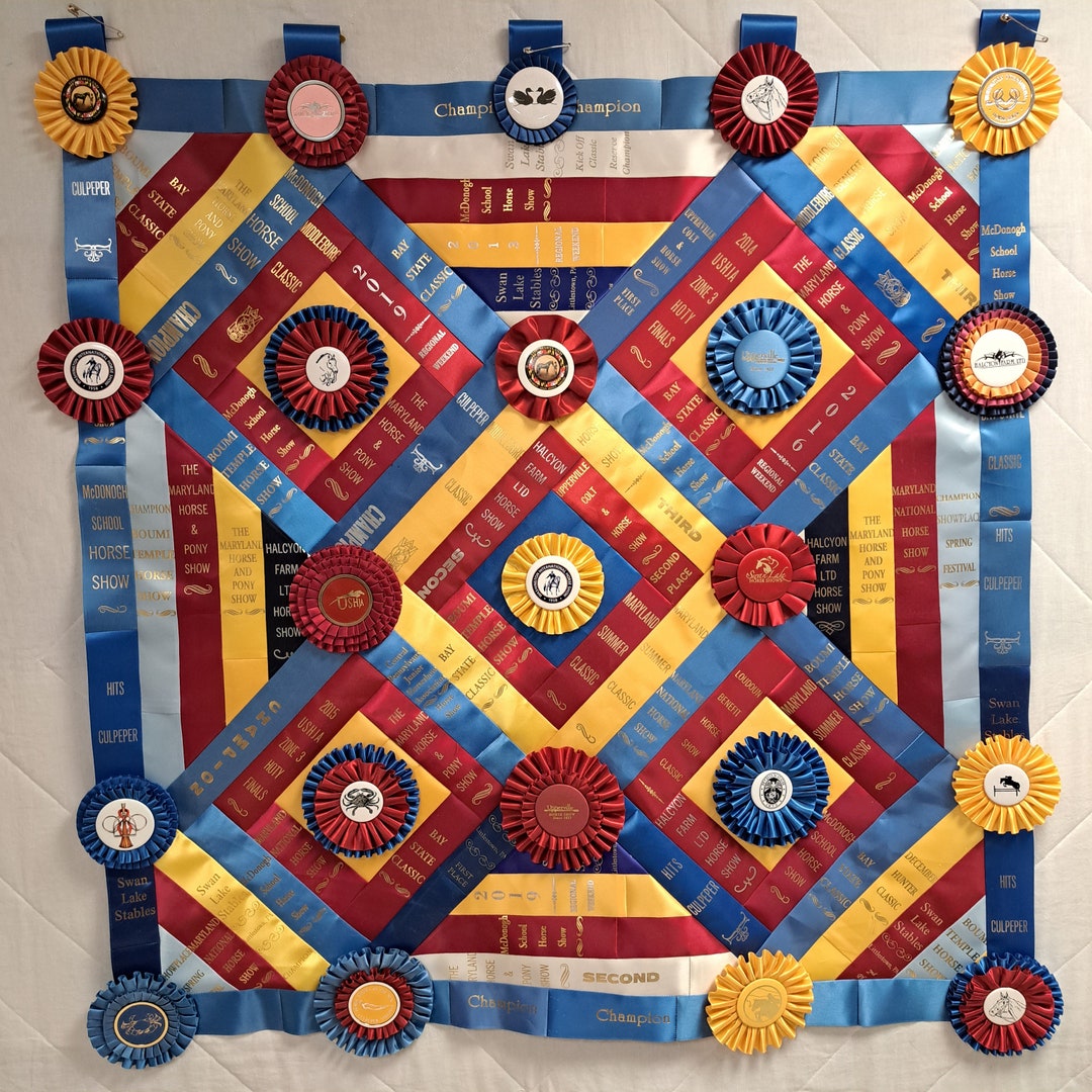 Horse Show Ribbon Display ***example Only*** - Etsy