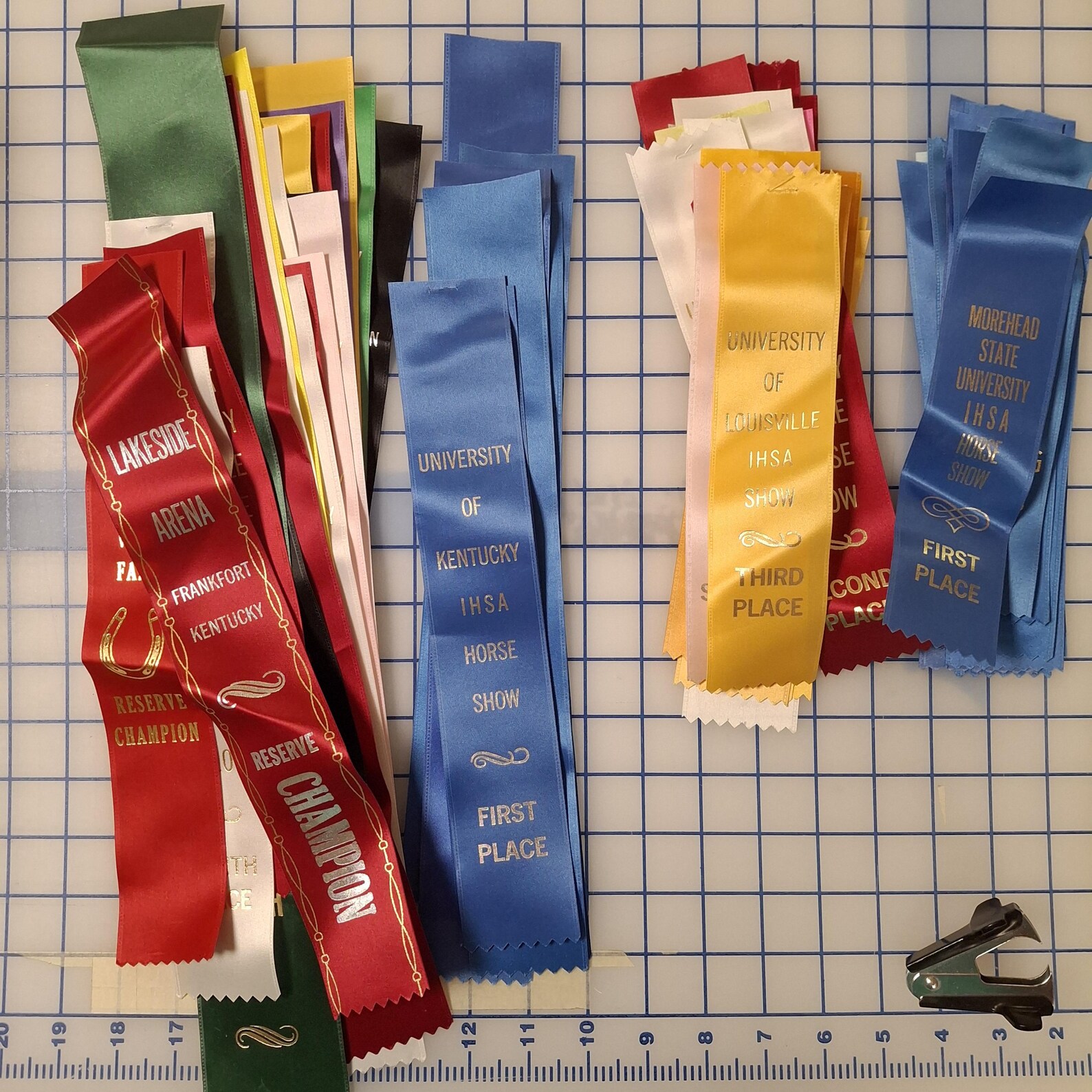 Custom Horse Show Ribbon Quilt ***example Only*** - Etsy