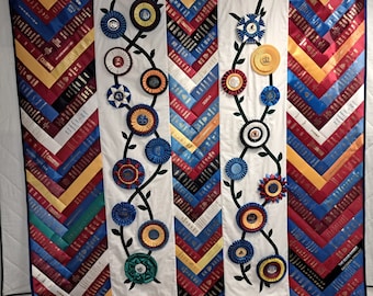 Equestrian Award Ribbon Quilt example Only-please Do Not Purchase This ...