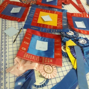 Dressage Award Ribbon Quilt ***EXAMPLE ONLY*** - Etsy