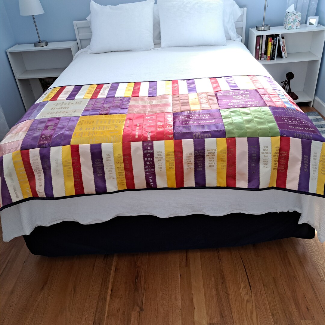 Ribbon Quilt Bed Runner ***example Only*** - Etsy