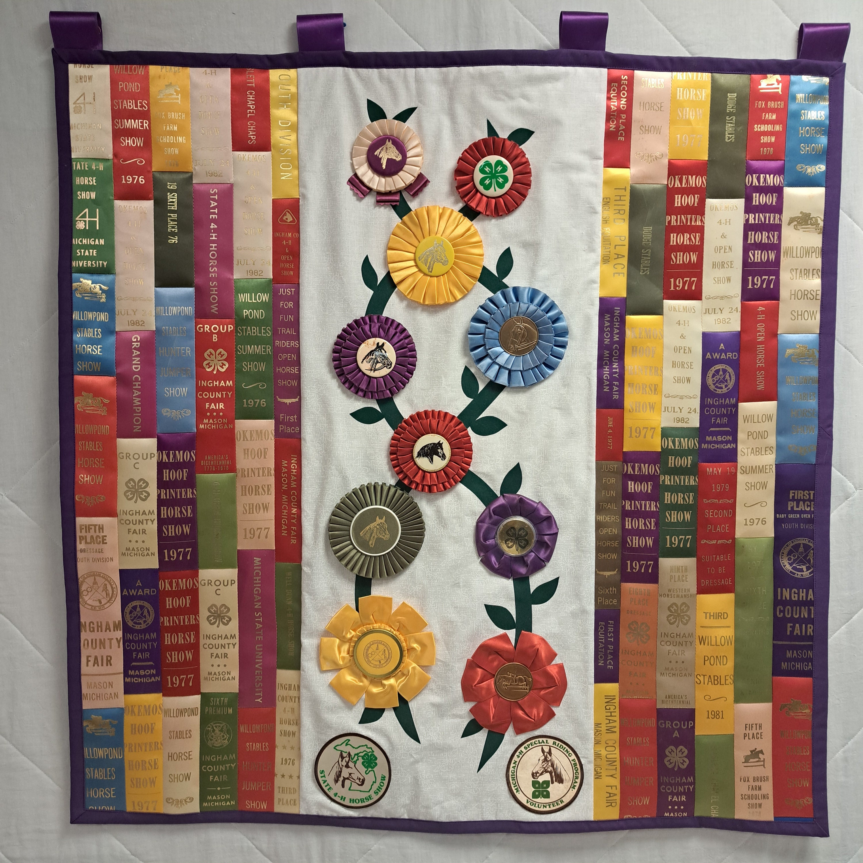 Equestrian Award Ribbon Quilt ***example Only-please Do Not Purchase ...
