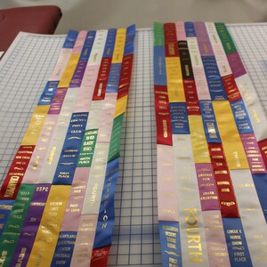 Horse Show Award Ribbon Quilt ***please Do Not Purchase - EXAMPLE ONLY ...