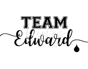 Team Edward Png - Etsy