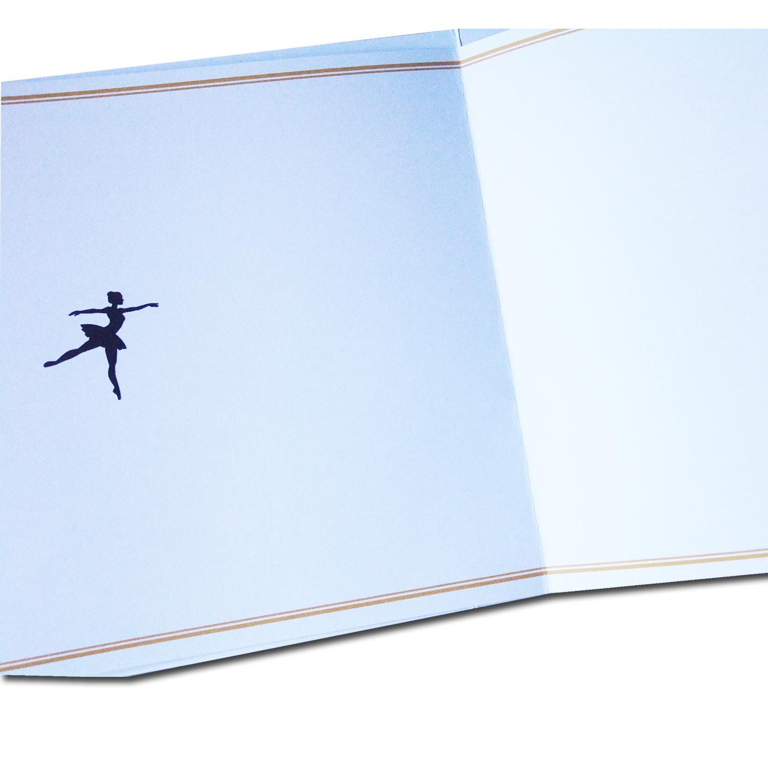 Ballerina Feather Greetings Card Ballet Dancing Girl - Etsy