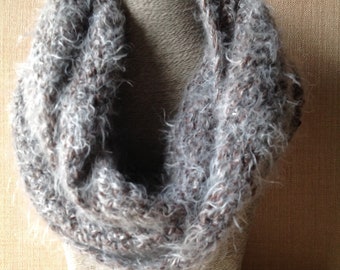 Taupe Brown Scarf | Etsy