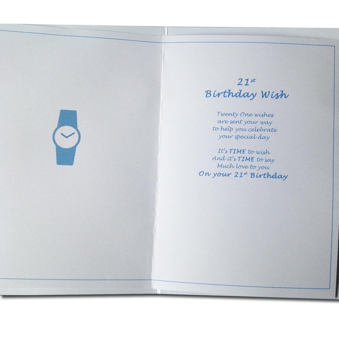 Mens Keepsake 3D Birthday Watch Card - Personalised Landmark Birthday ...