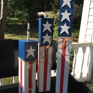 Patriotic Decor for Labor Day, Memorial Day & July 4th Primitive ...
