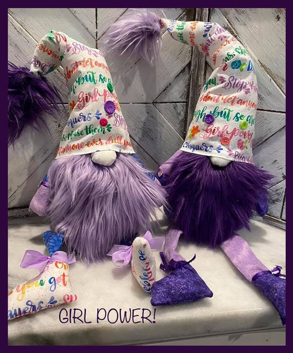 Lady Boss or Female Empowerment Gnome - Etsy