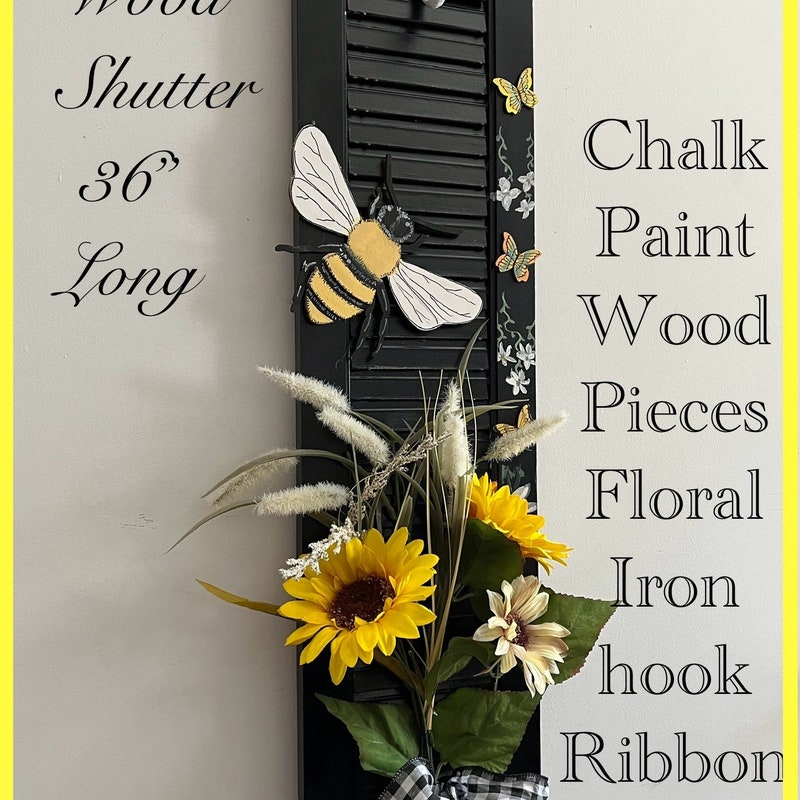 Repurposed Shutter - Etsy