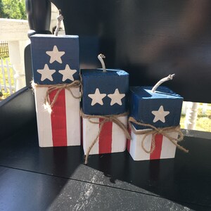 Patriotic Decor for Labor Day, Memorial Day & July 4th Primitive ...