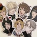 Identity V Survivor Stickers | Postman, Gravekeeper, Prisoner ...