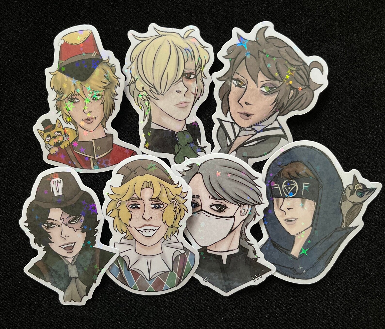 Identity V Survivor Stickers | Postman, Gravekeeper, Prisoner ...
