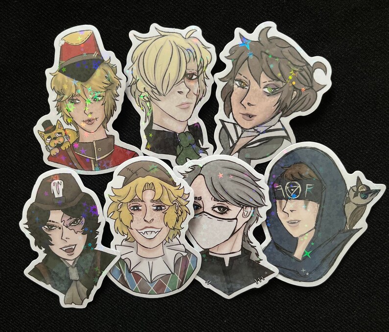 Identity V Survivor Stickers Postman Gravekeeper Prisoner - Etsy
