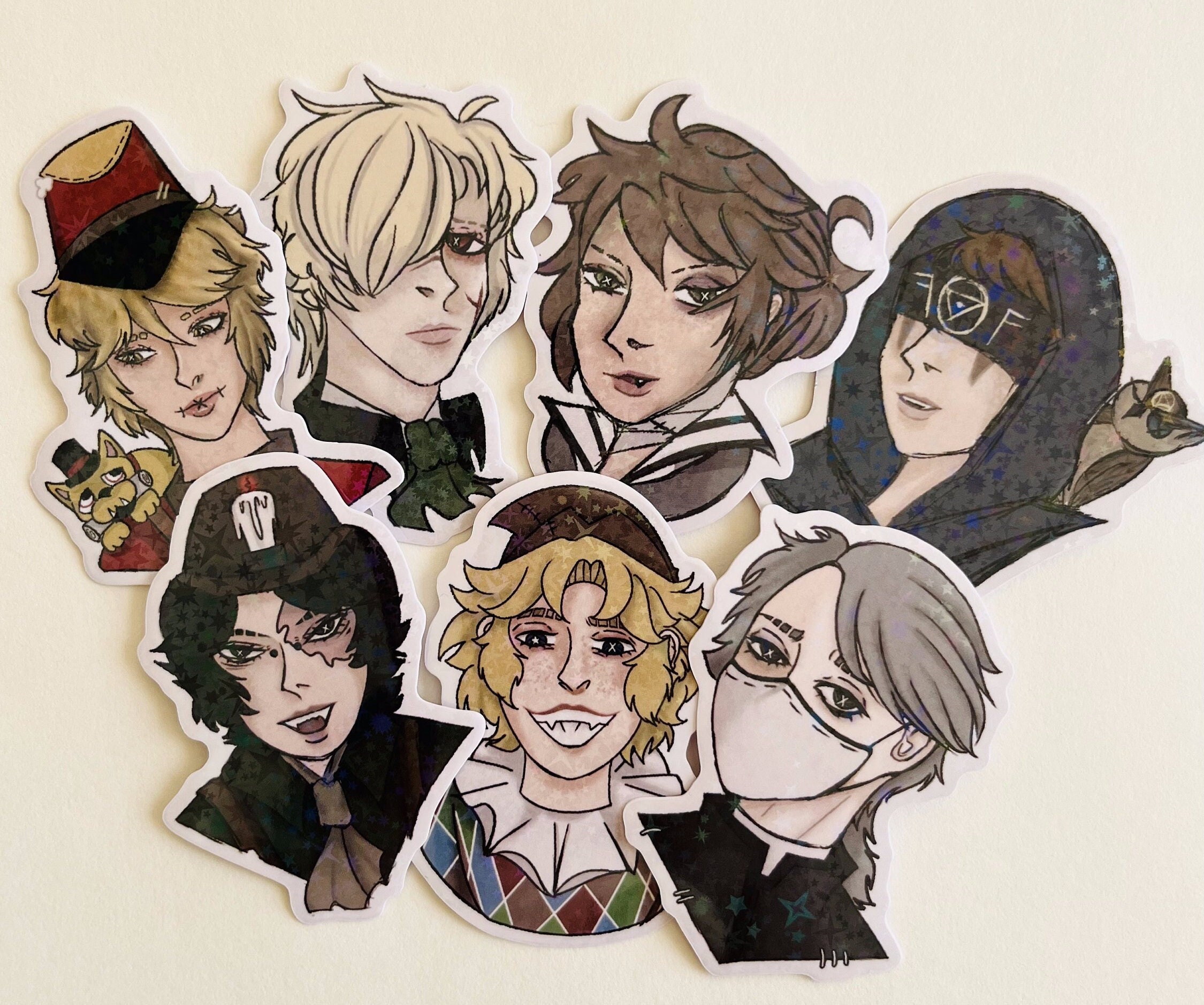 Identity V Survivor Stickers | Postman, Gravekeeper, Prisoner ...