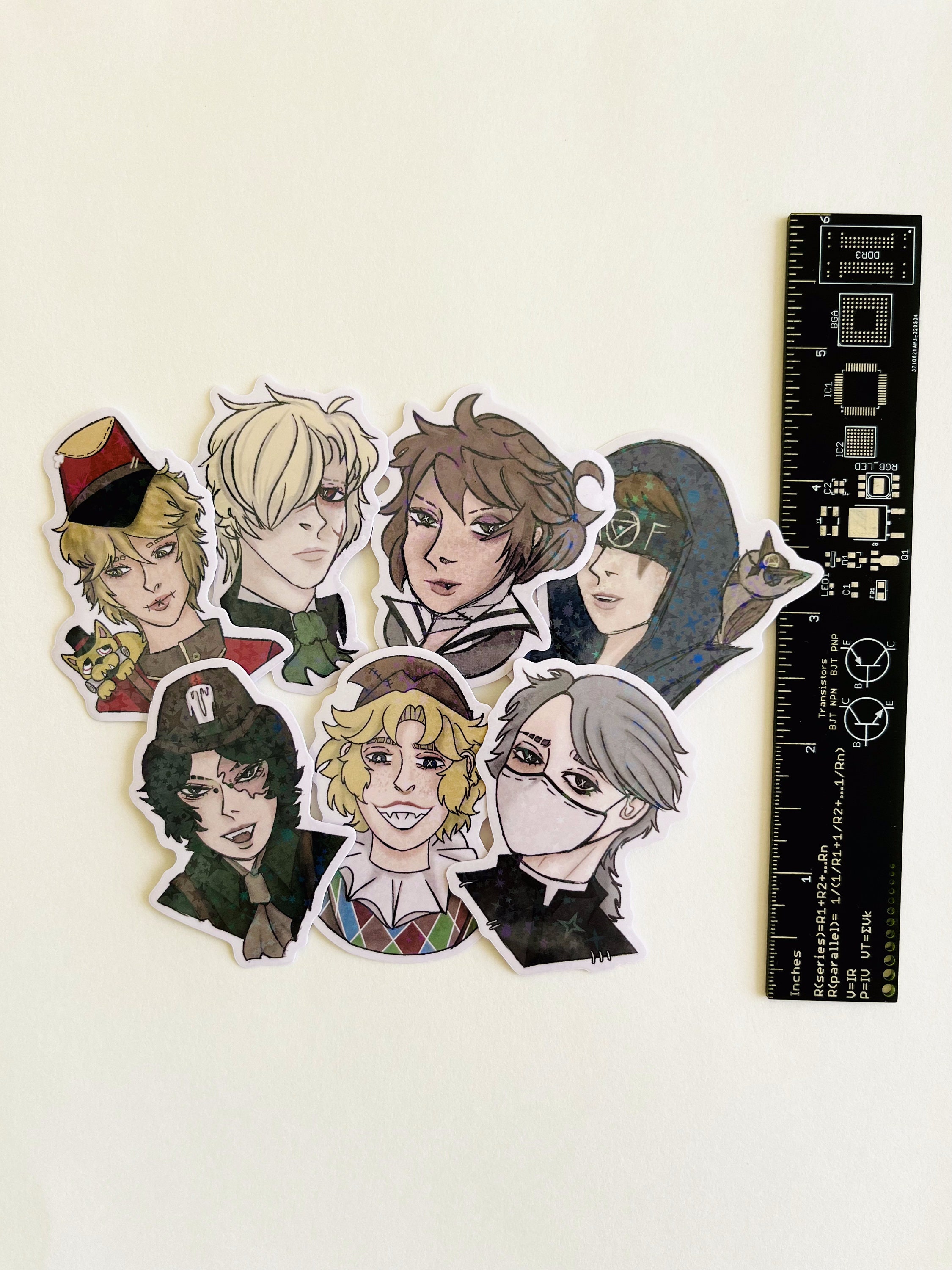 Identity V Survivor Stickers | Postman, Gravekeeper, Prisoner ...