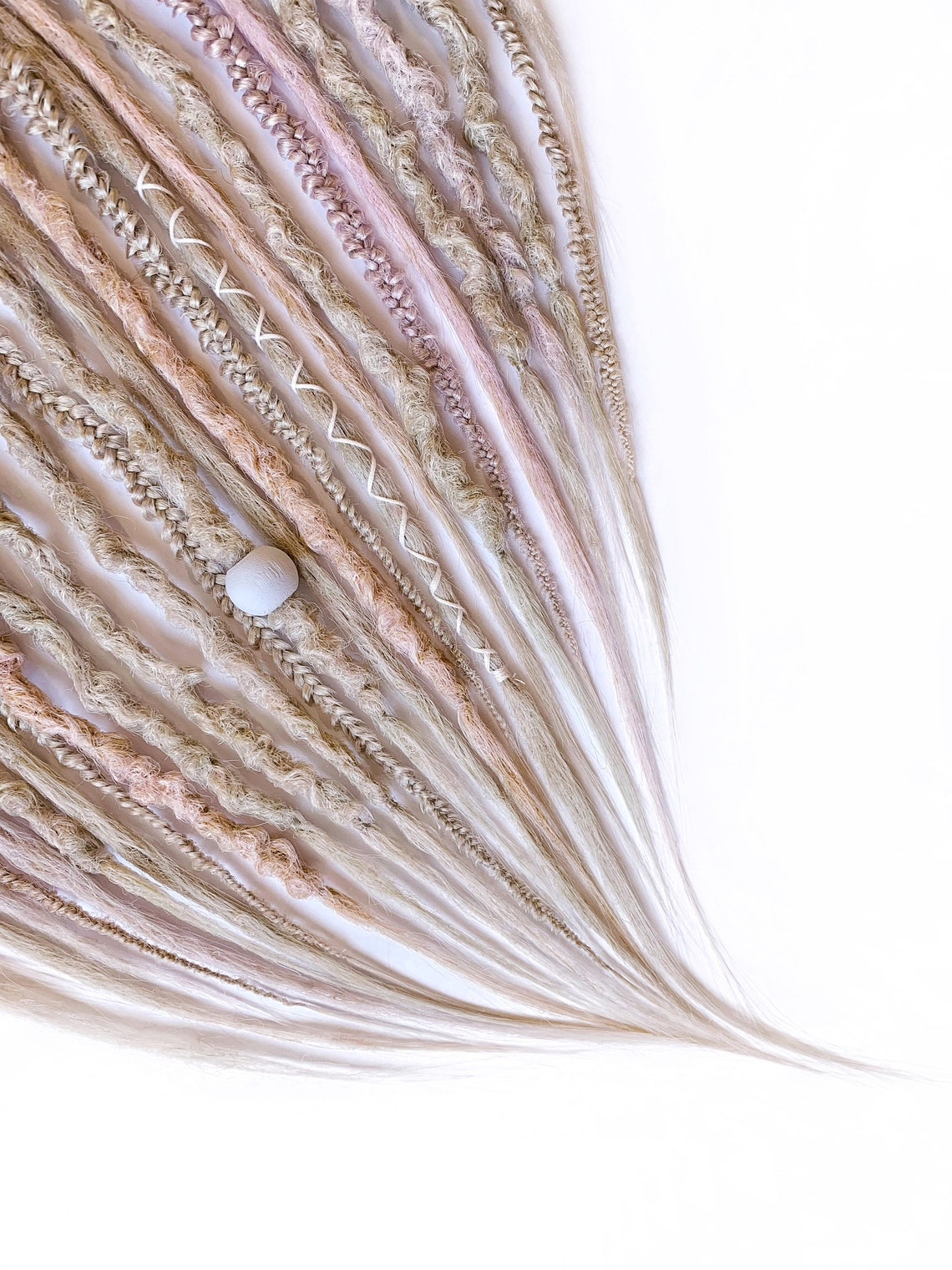 Light and Soft Mixed Textures Hair Extensions Straight and - Etsy