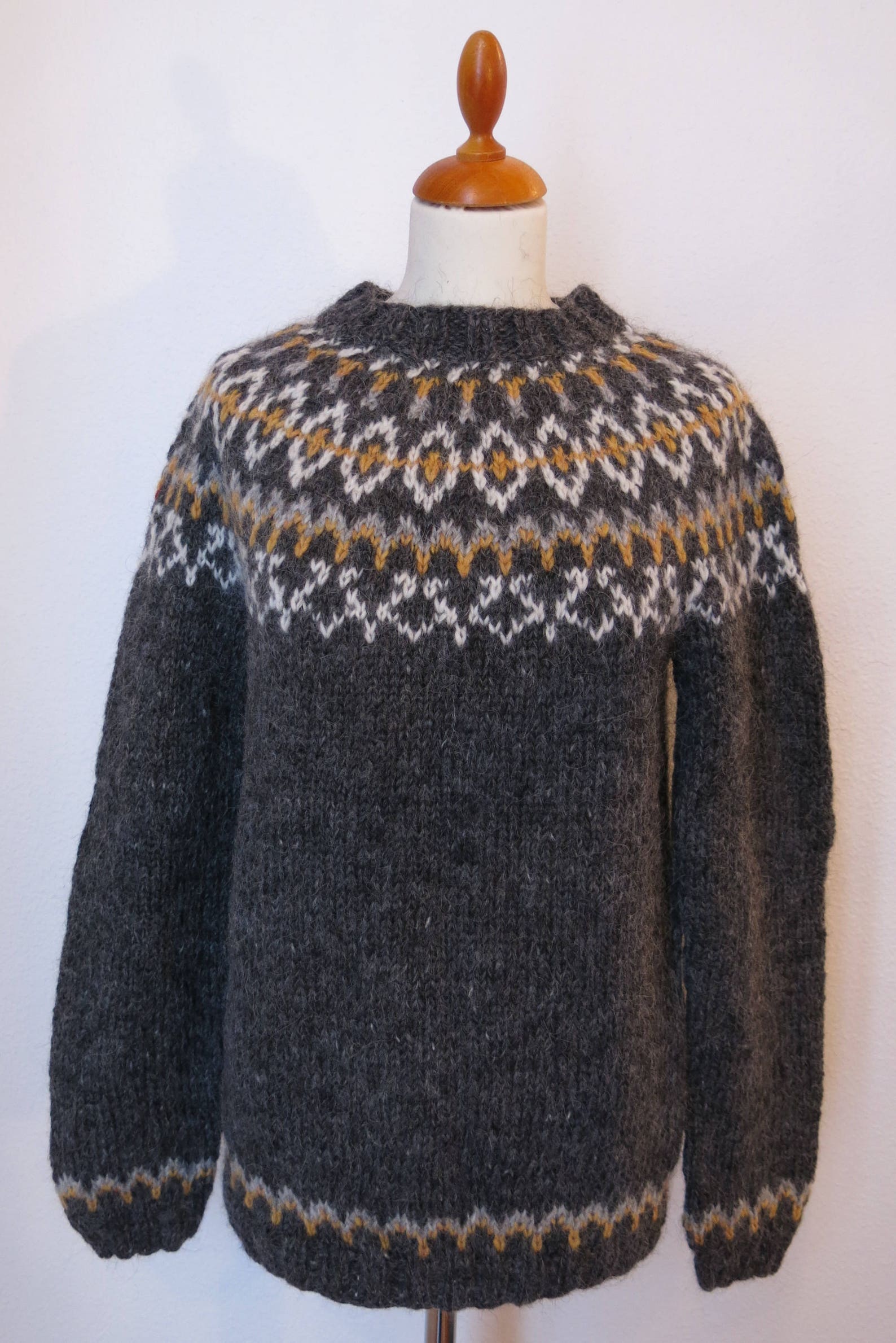 Handmade Icelandic Wool Sweater or lopapeysa as We Call It | Etsy