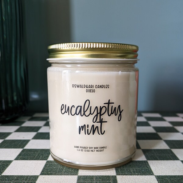 Mint Candle Holder - Etsy