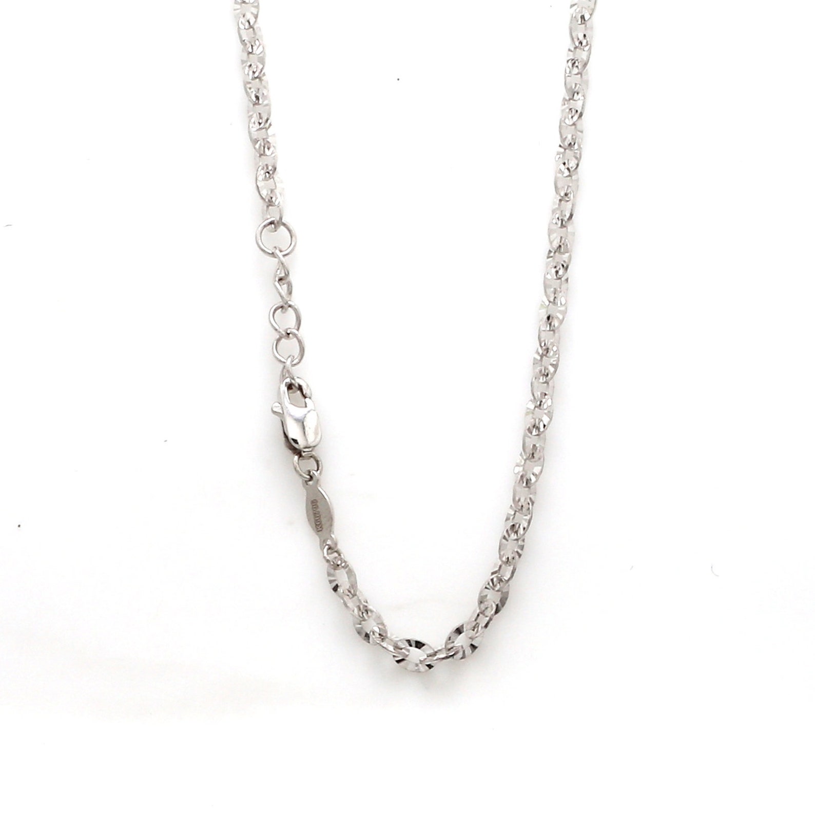 Japanese Platinum Chain With Shiny Texture for Women JL PT CH 659 - Etsy