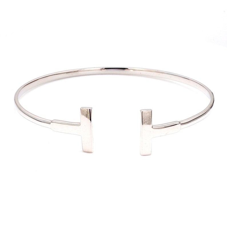 Thin Flattish Platinum Open Kada for Men JL PTB 666 - Etsy