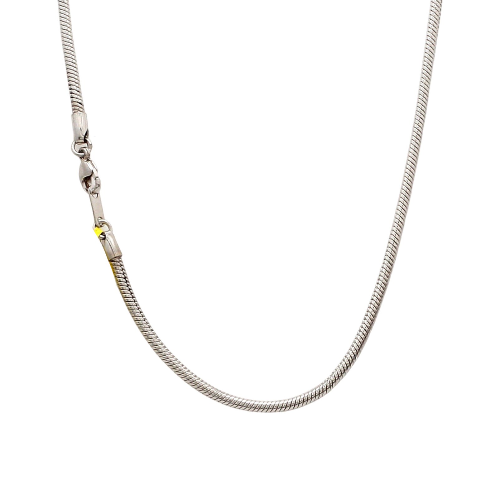 2.5mm Japanese Platinum Round Snake Chain for Men JL PT CH 1146 - Etsy