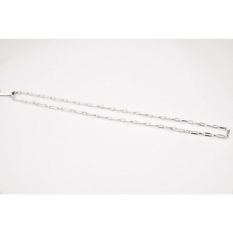 Platinum Chain With Loops JL PT CH 802 - Etsy