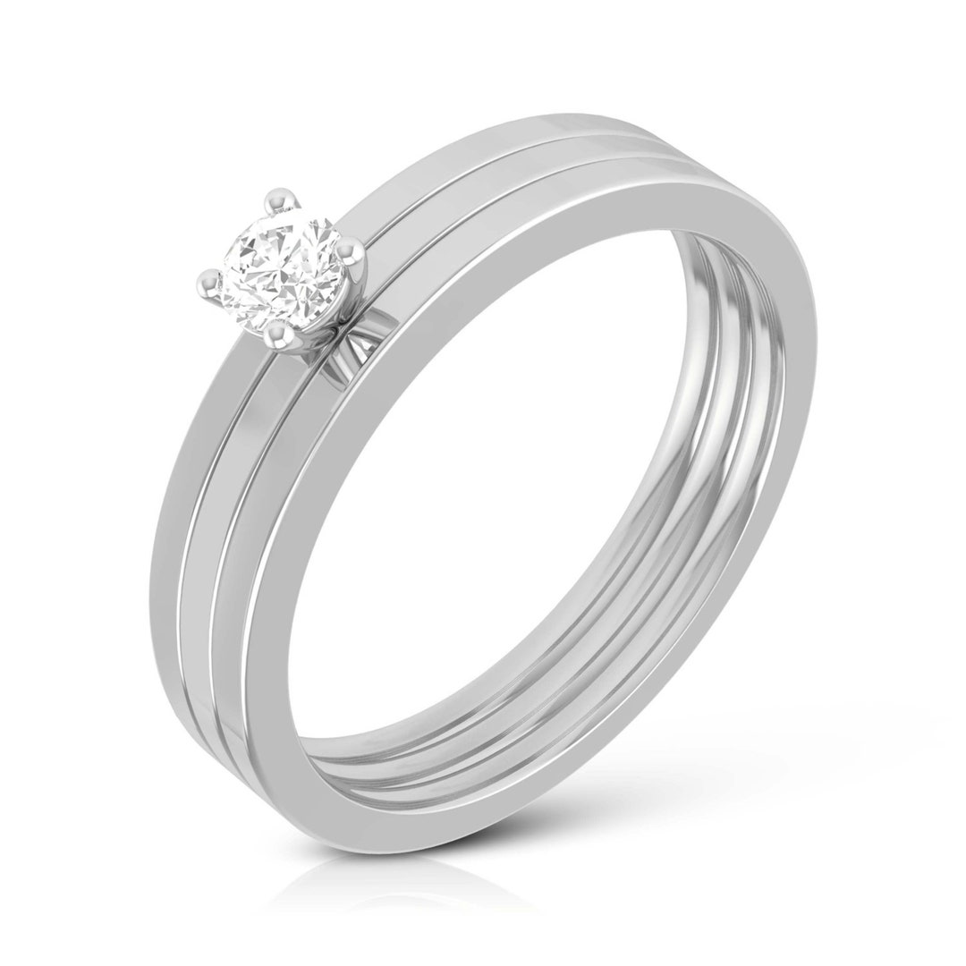 15 Pointer Designer Diamond Ring for Women JL PT R-42 - Etsy