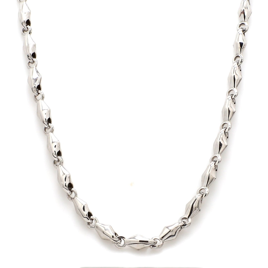 4mm Designer Platinum Chain for Men JL PT CH 963 - Etsy