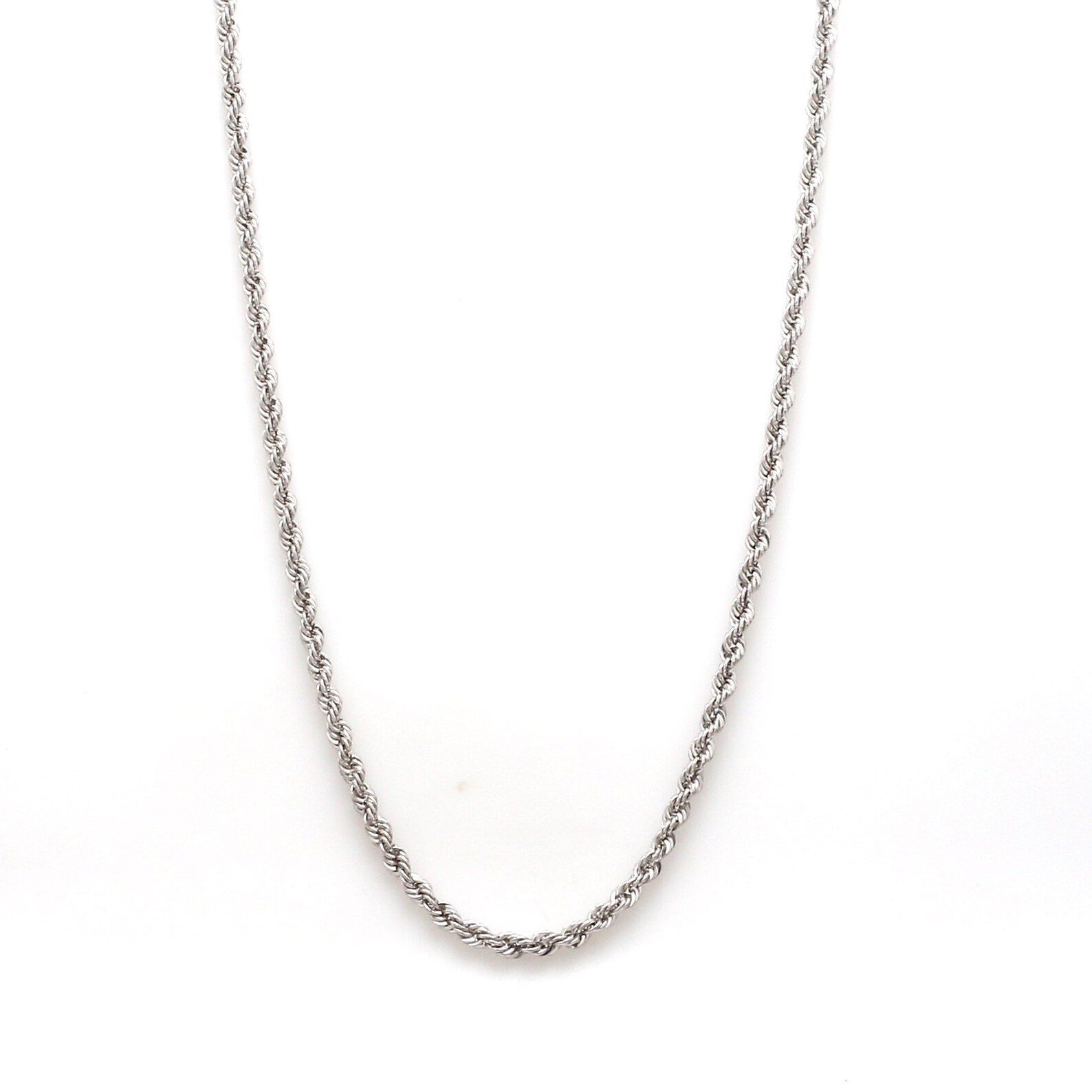 2.3mm Cordell Platinum Rope Chain JL PT CH 903 - Etsy
