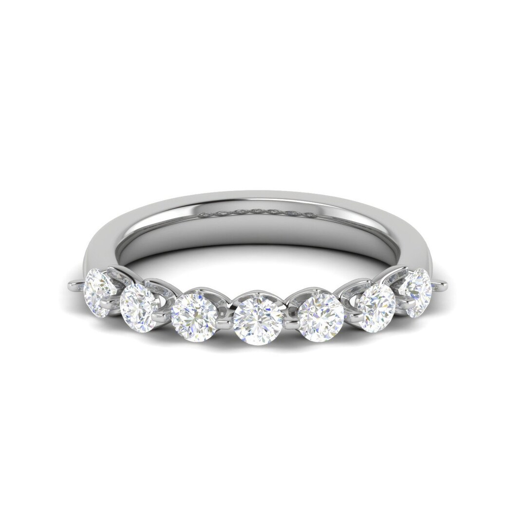 5 Pointer Designer Platinum Diamond Ring for Women JL PT NWSSS1076 - Etsy