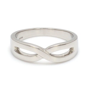 Plain Platinum Infinity Ring JL PT 911 - Etsy