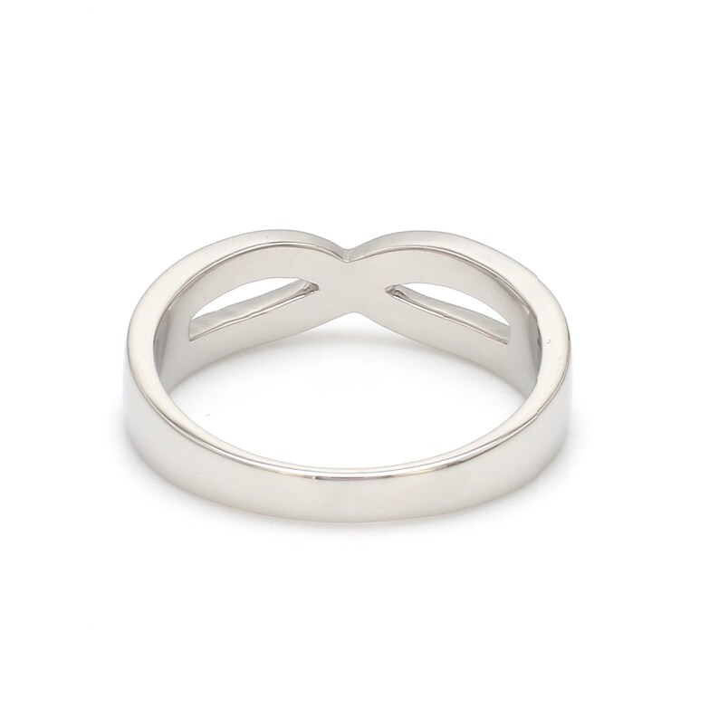 Plain Platinum Infinity Ring JL PT 911 - Etsy
