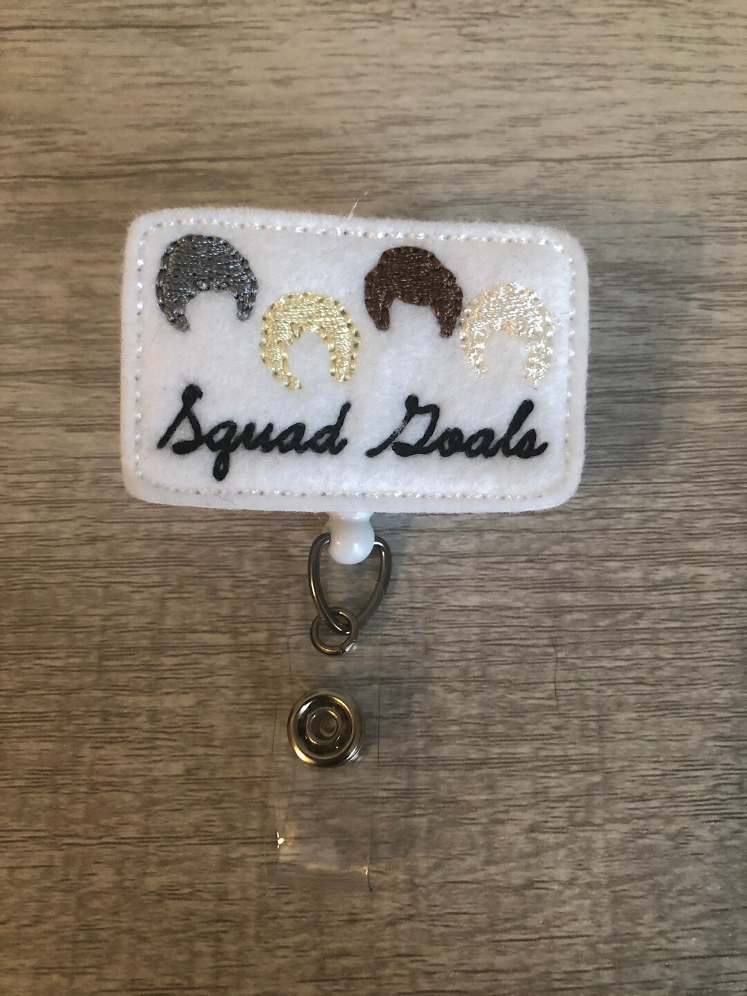 Golden Girls ID Badge Reel Holder Retractable Clip - Etsy