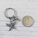 DOLPHIN STARFISH KEYCHAIN, Starfish Keychain, Dolphin Keychain, Beach ...