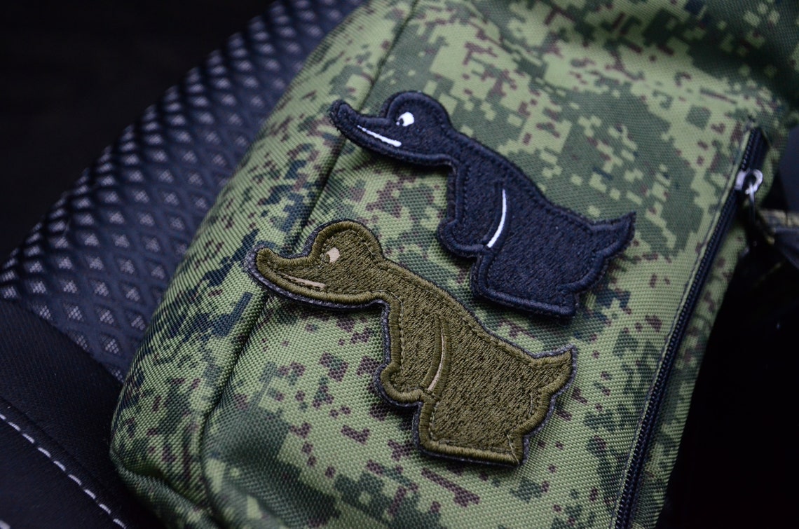 Angry Duck Tactical morale Embroidered military patch | Etsy