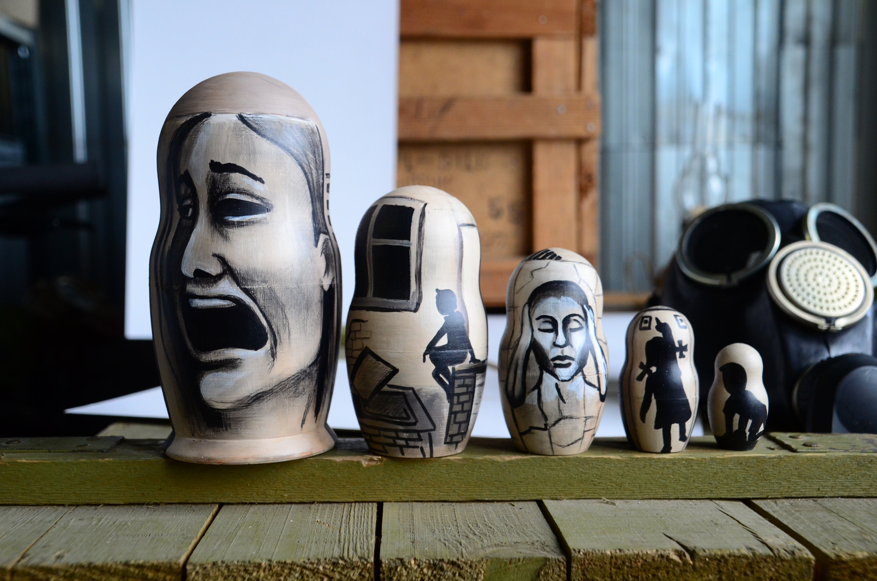 Chernobyl Shadows Graffiti From Pripyat Chernobyl Russian | Etsy