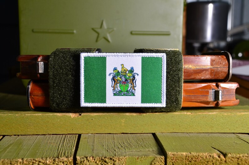 Flag of Rhodesia Rhodesian morale military patch | Etsy