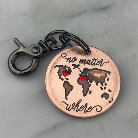 Foreign Exchange Student Gift Long Distance Keychain Best - Etsy