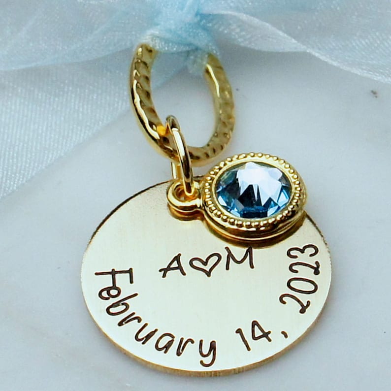 Something Blue for Bride Engraved Bride Gift From Mom - Etsy