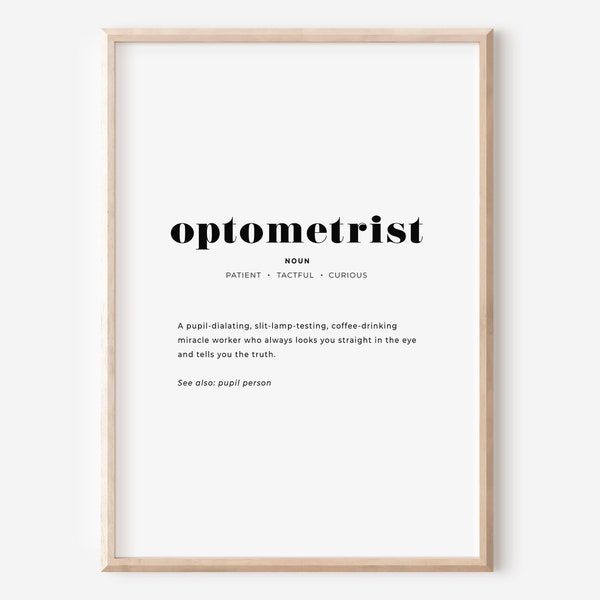 Optometry Wall Art - Etsy