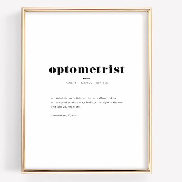 Optometry Wall Art - Etsy