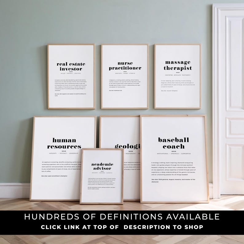 Japanese Teacher Definition Printable Wall Art, Foreign Language ...