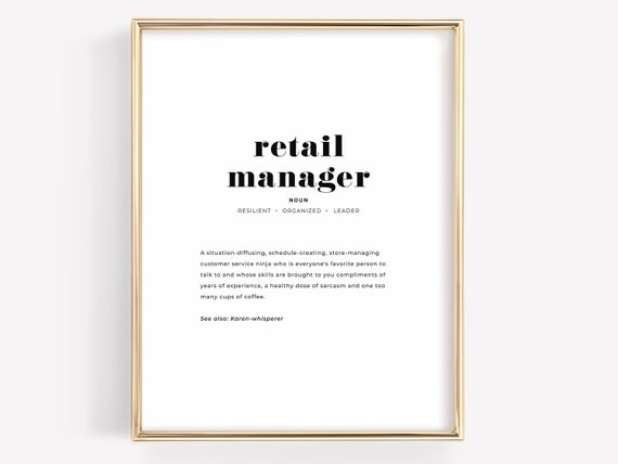 Retail Manager Quotes